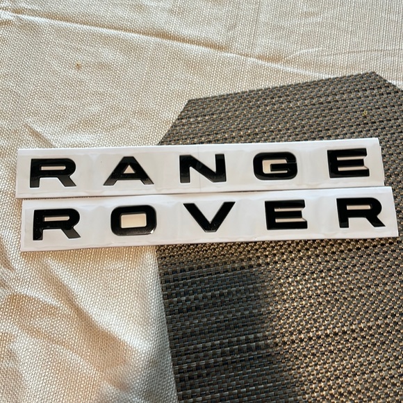 range rover | Accessories | 3 New Range Rover Car Exterior Decal ...
